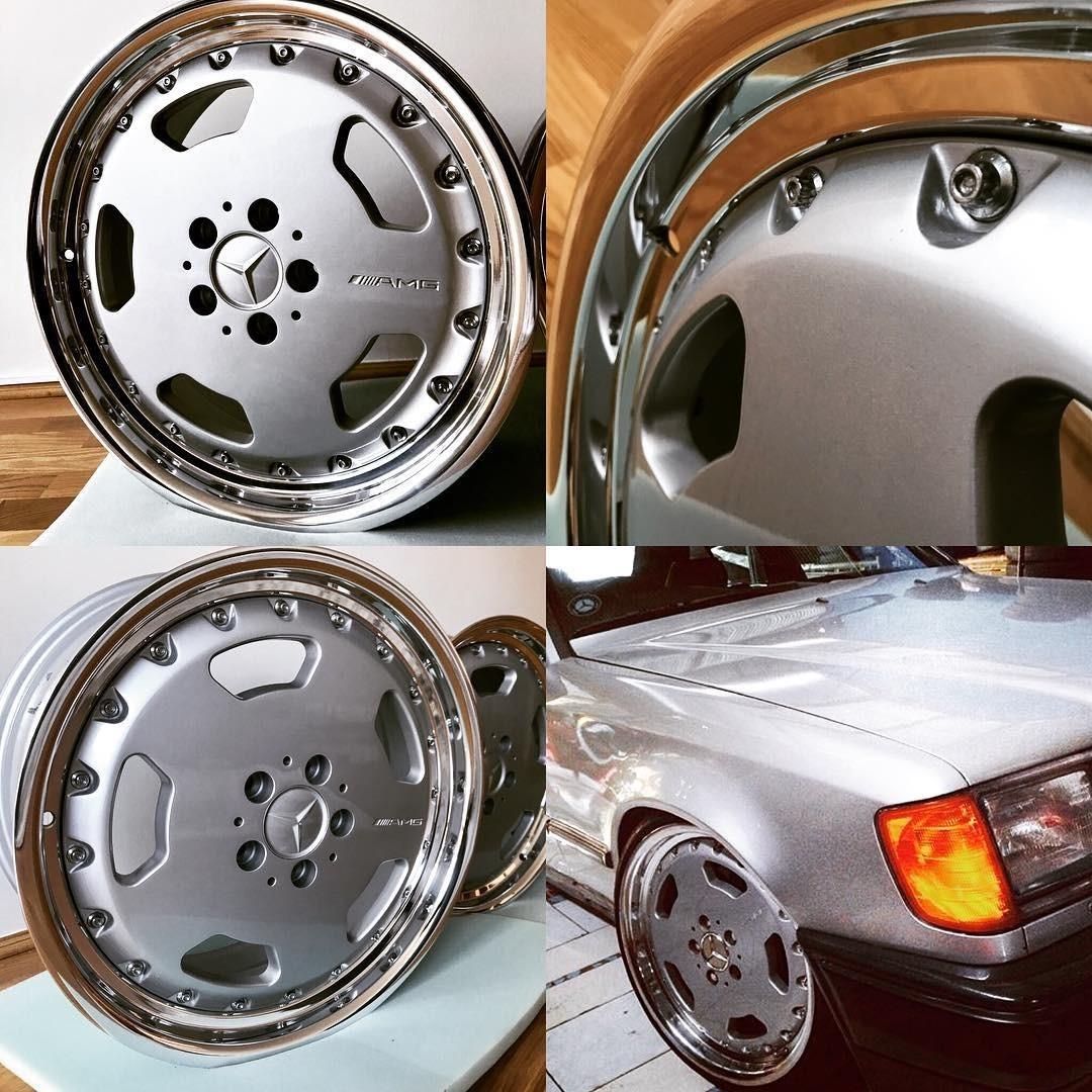 BBS AMG AERO 2 18'S x 8.5 ET44 3 PCS REFURBISHED W124 W126 W140 RIMS ...