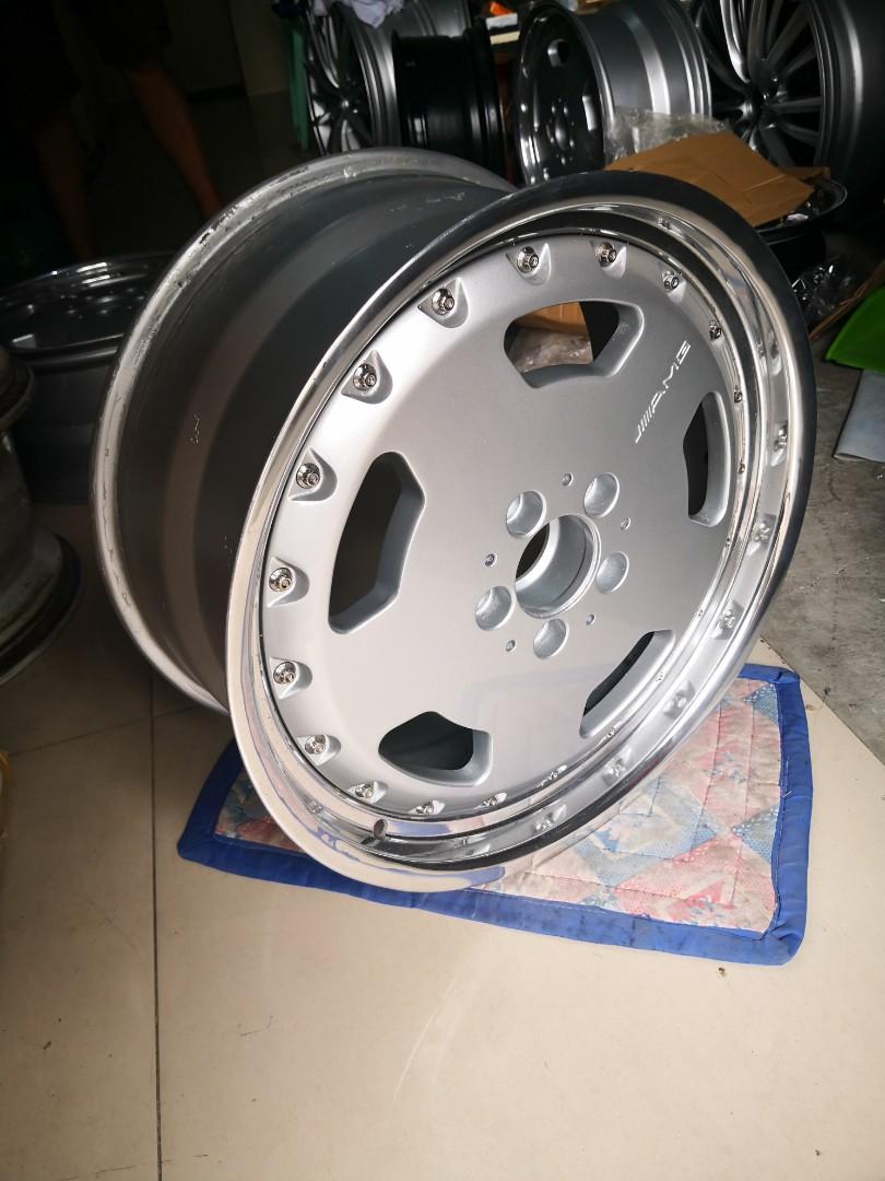 BBS AMG AERO 2 18'S x 8.5 ET44 3 PCS REFURBISHED W124 W126 W140 RIMS ...