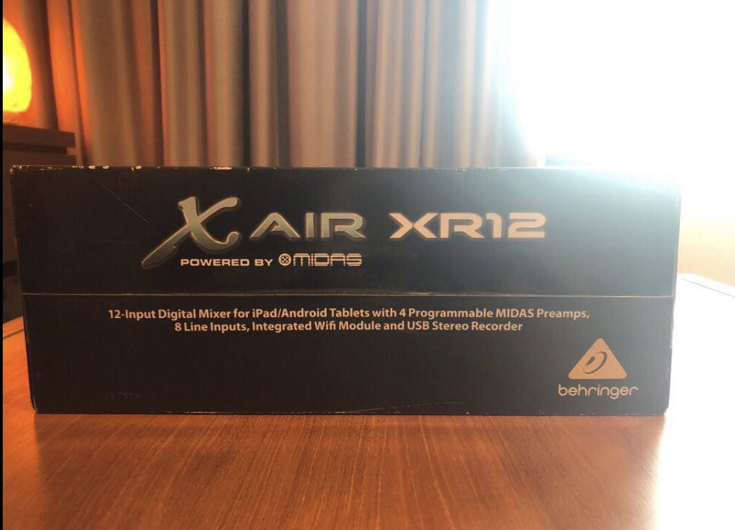 Behringer XAir XR12 12-Input Digital Mixer, Audio, Other Audio ...