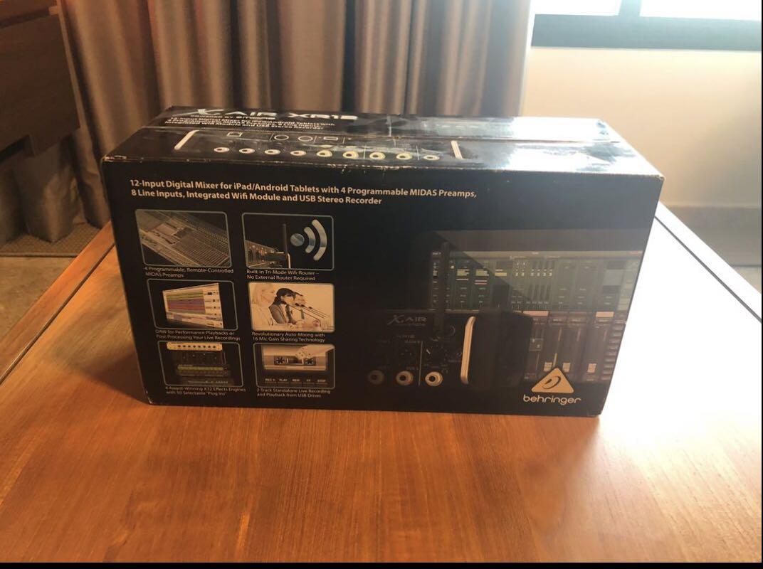 Behringer XAir XR12 12-Input Digital Mixer, Audio, Other Audio ...