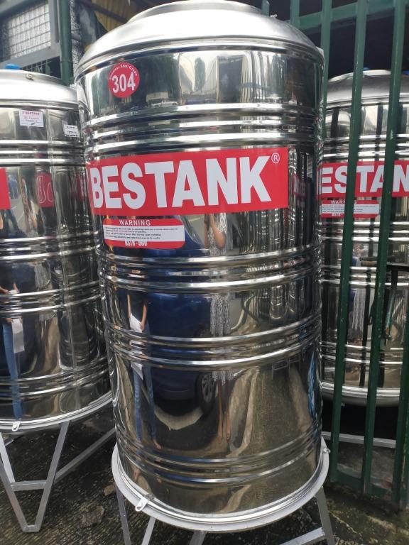 Bestank Stainless Steel Water Tank 500L, Furniture & Home Living, Home ...