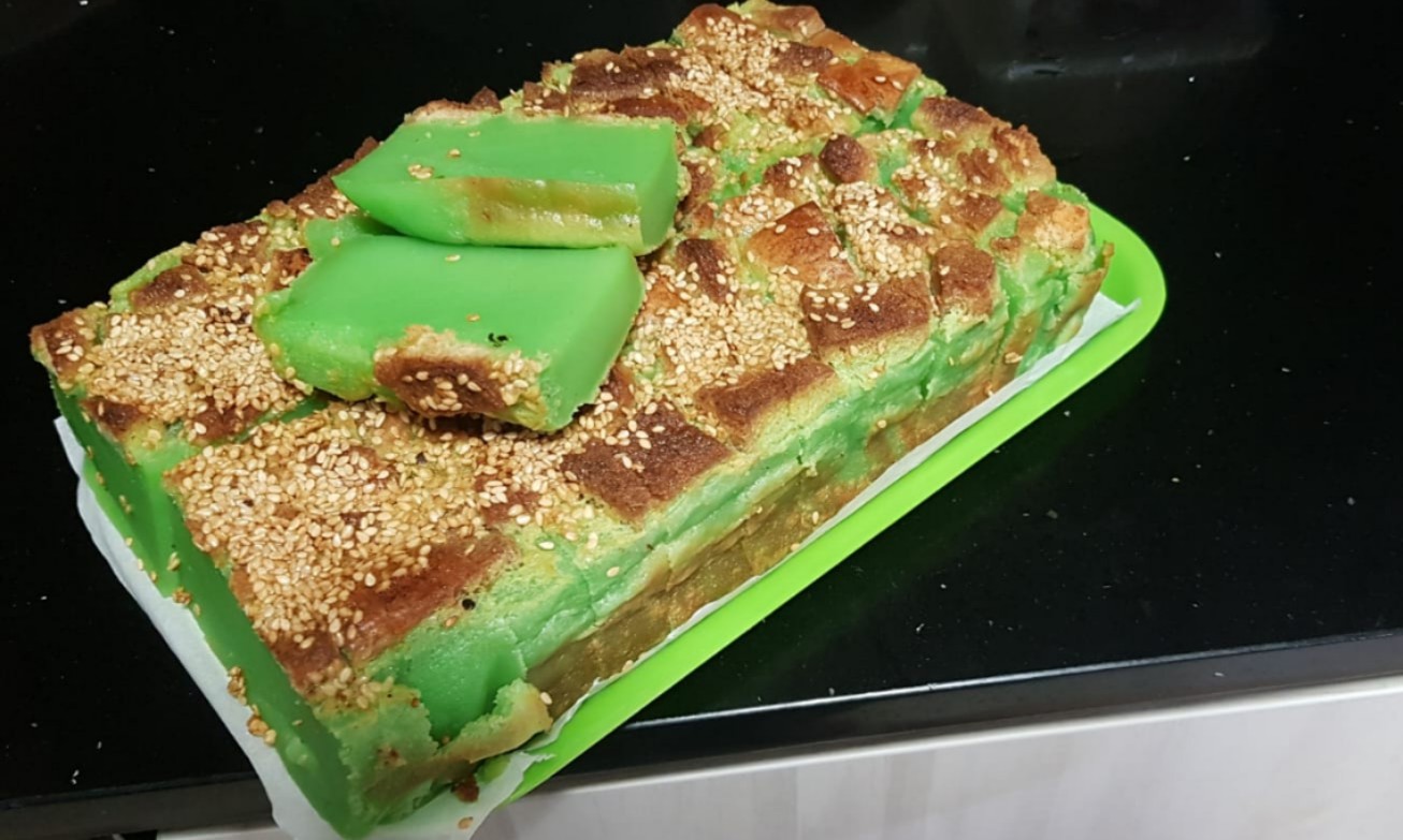 Bingka Roti Pandan Food And Drinks Homemade Bakes On Carousell