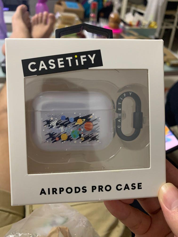Casetify AirPods Pro transparent case!, Luxury, Accessories on Carousell