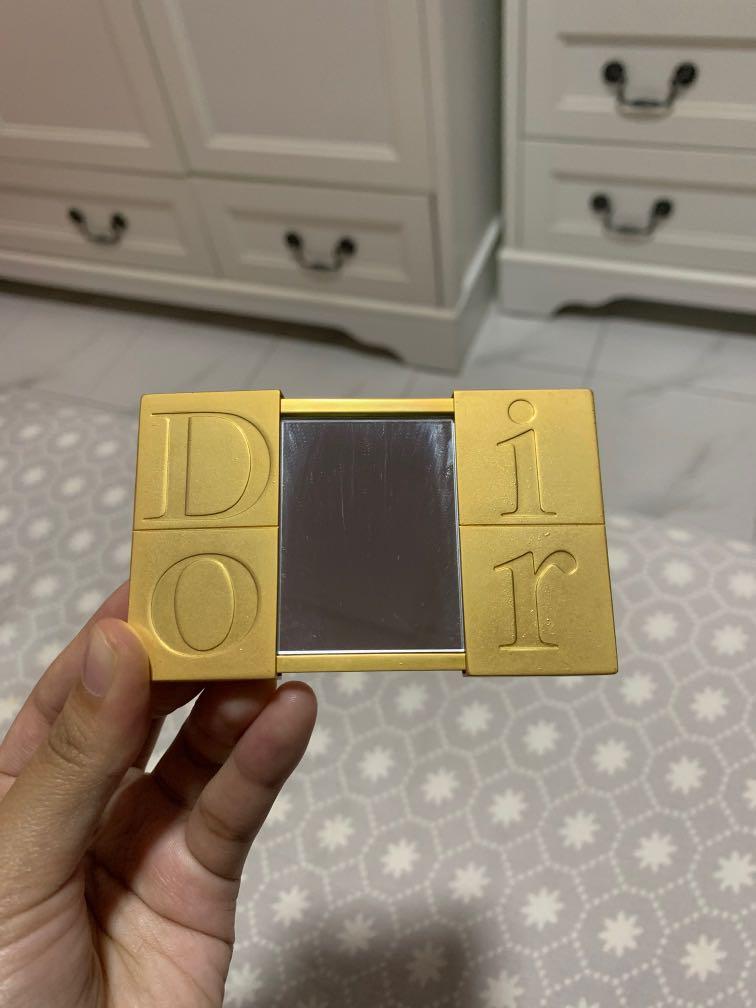 Vintage Christian Dior Compact Mirror, Luxury, Accessories on Carousell