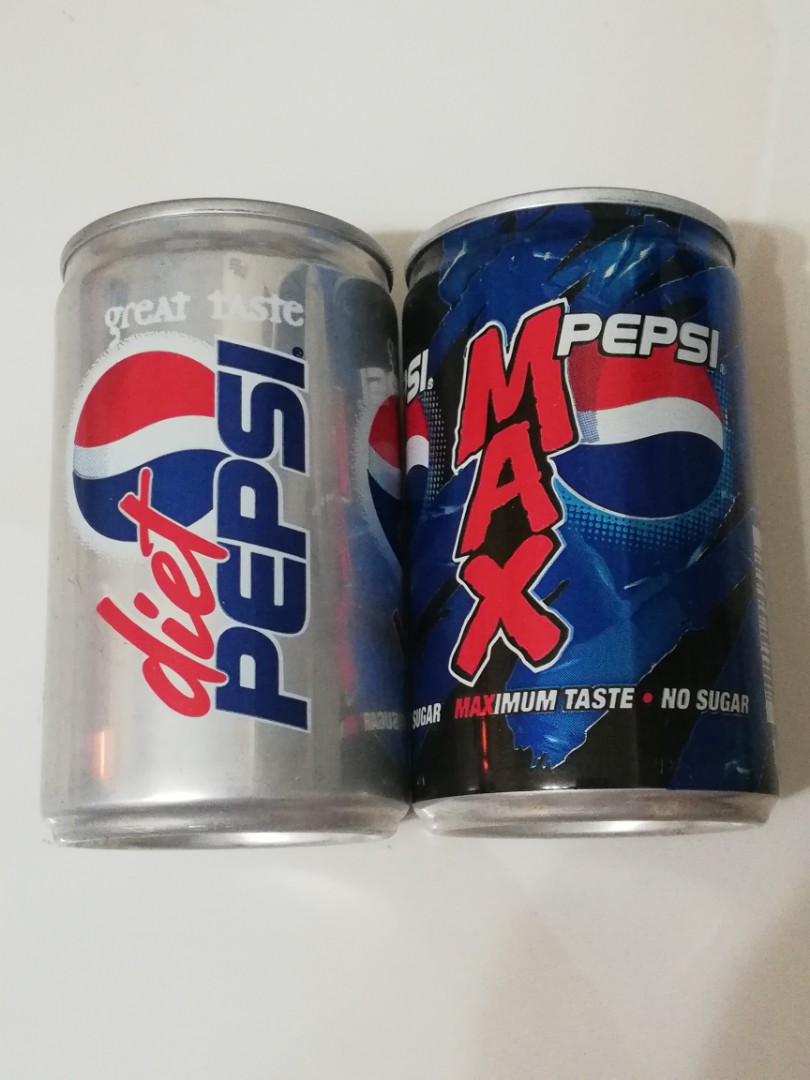 Diet Pepsi Max Pepsi 150ml 2004 UK Aluminium Can, Hobbies & Toys ...