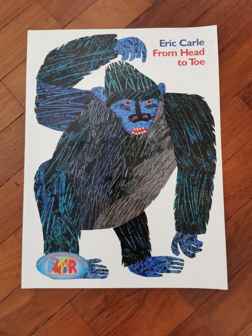 FLAIR Eric Carle From Head to Toe 4Y to 8Y, Hobbies & Toys, Books ...