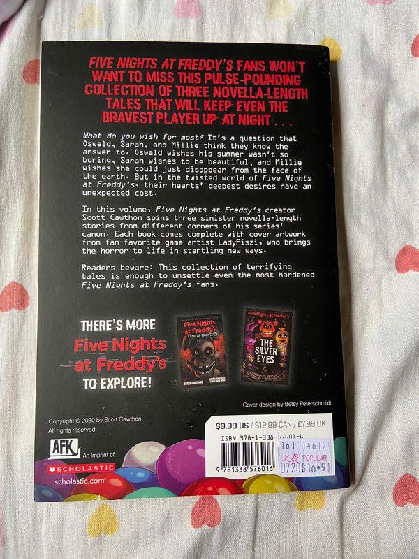FNAF five nights at freddy’s fazbear fright book 1, Hobbies & Toys ...