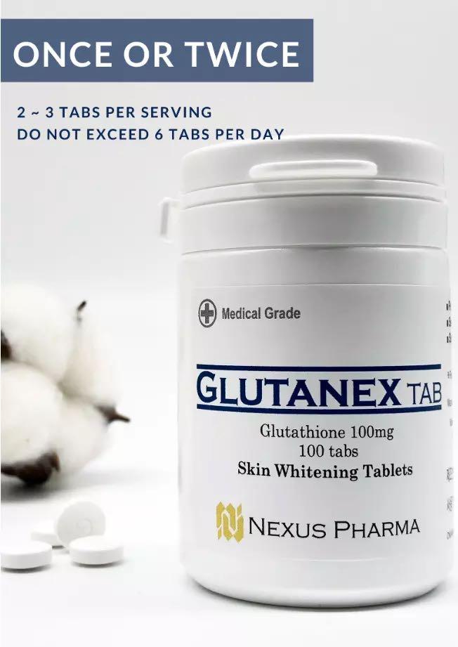 Glutanex Tabs - Medicine Grade of Glutathione Tablets on Carousell