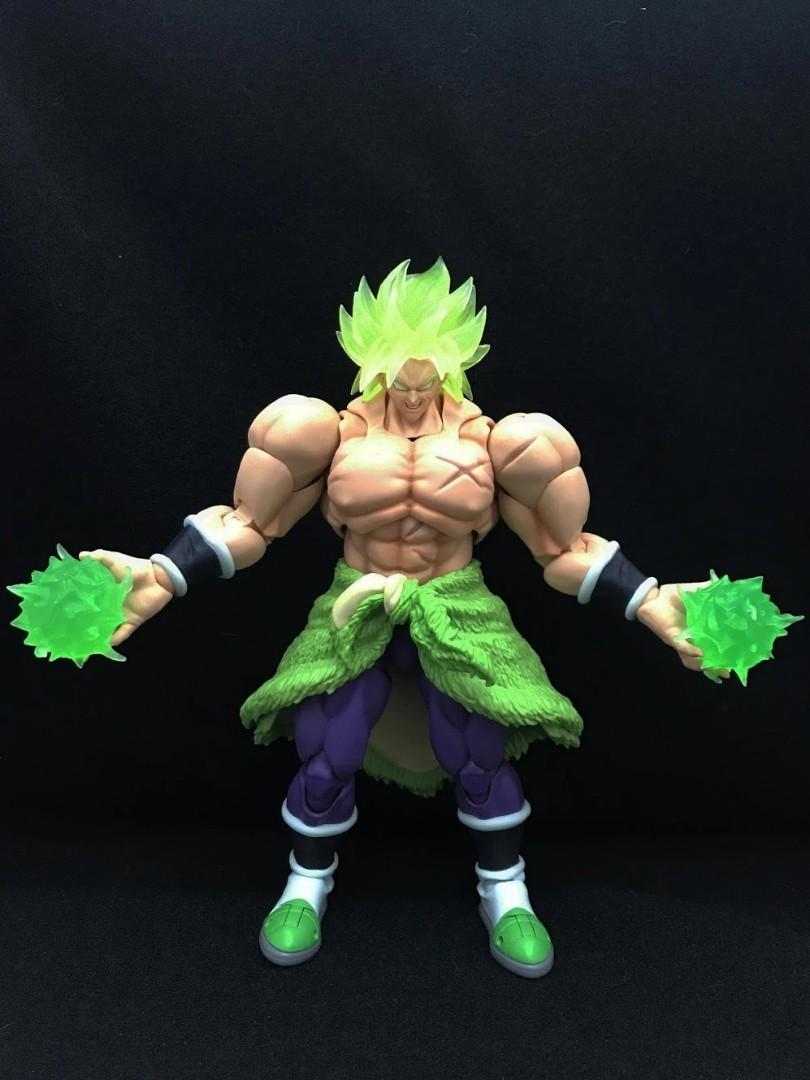 GOKU UI GLOW IN THE DARK HAIR HEAD SCULPT BY ROSHI ISLAND SHF FIGUARTS ...