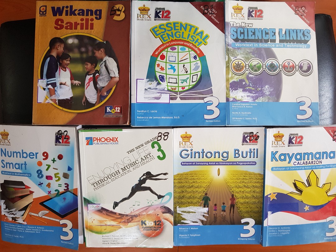 Grade 3 Textbooks bundle, Hobbies & Toys, Books & Magazines, Textbooks ...