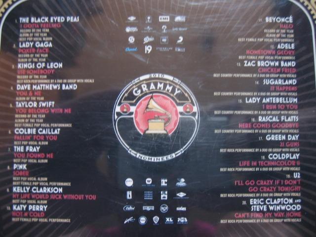 Grammy Nominees 2009 CD (港版) (附小冊子) (The Black Eyed Peas, Lady Gaga ...