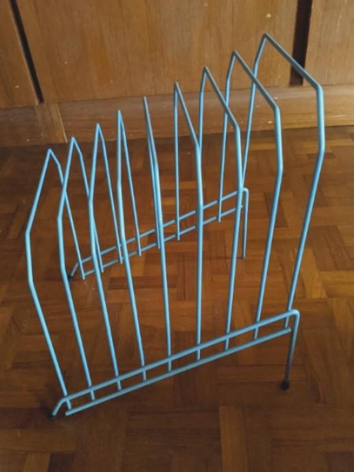 Grey Multi Step File Organiser, Books & Stationery, Stationery on Carousell