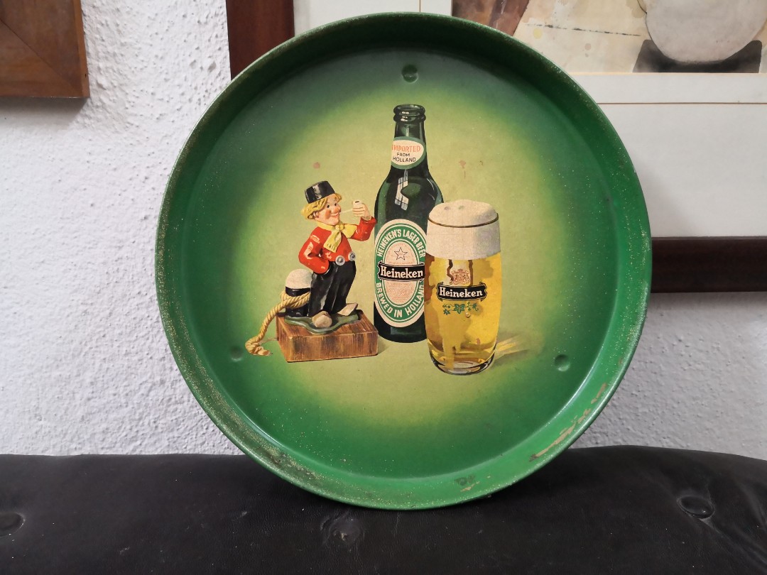 Heineken Metal Tray., Furniture & Home Living, Home Decor, Vases ...