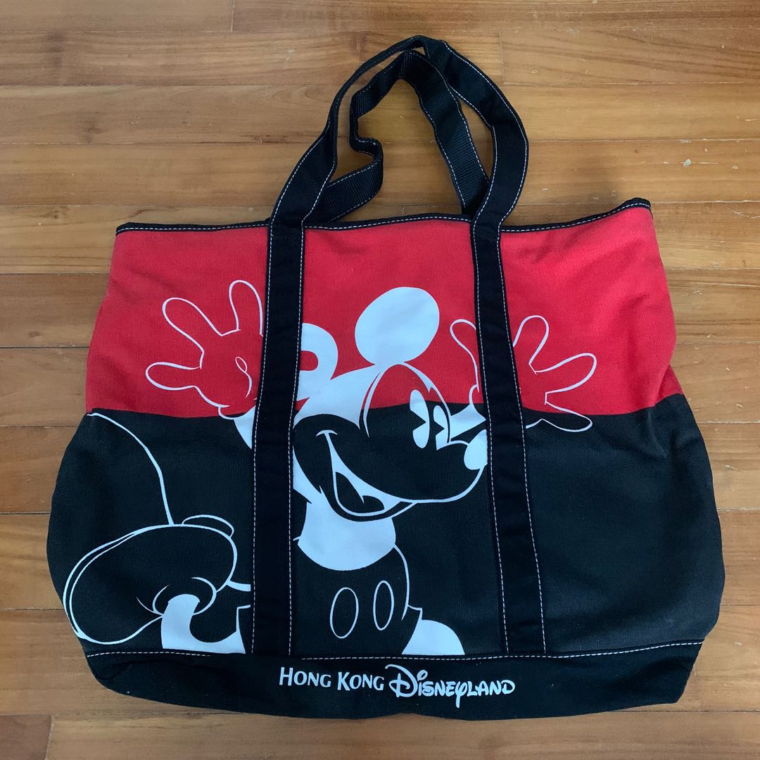 Hong Kong Disneyland Tote Bag, Women's Fashion, Bags & Wallets, Tote Bags on Carousell