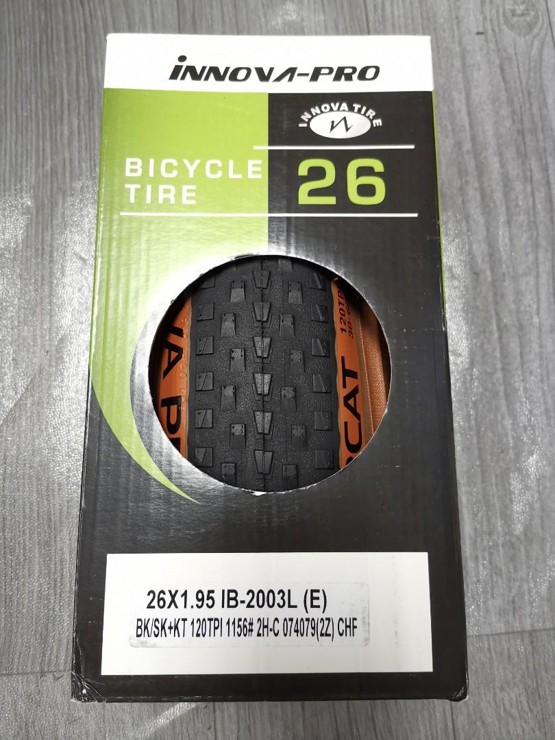 Innova pro Tyre 26x1.95 tan sidewall tires for mtb, Sports Equipment ...