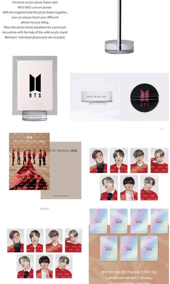 [LOOSE] BTS WORLD TOUR 'MAP OF THE SOUL ON:E' SPECIAL MERCH, Hobbies ...