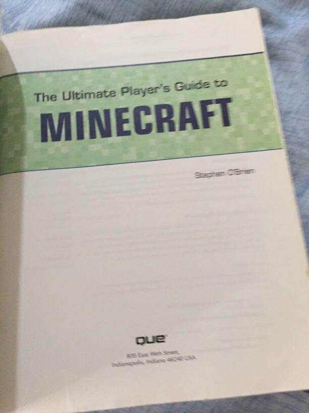 Minecraft (The Ultimate Players Guide), Books & Stationery, Non-Fiction ...