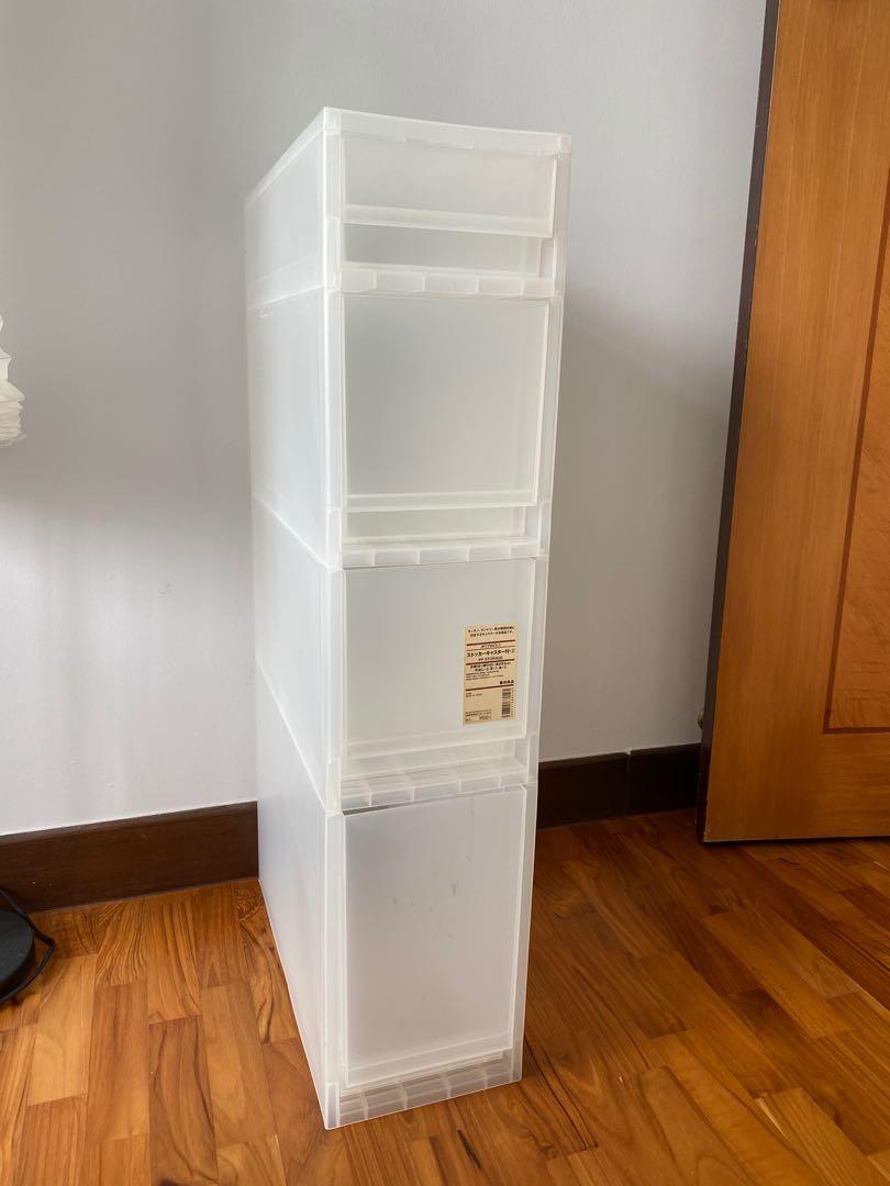 Muji PP storage case drawer, Furniture & Home Living, Home Improvement ...