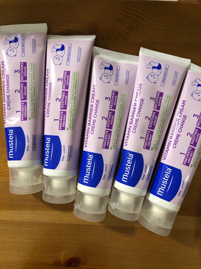 Mustela Barrier Cream/Diaper Cream, Babies & Kids, Bathing & Changing ...