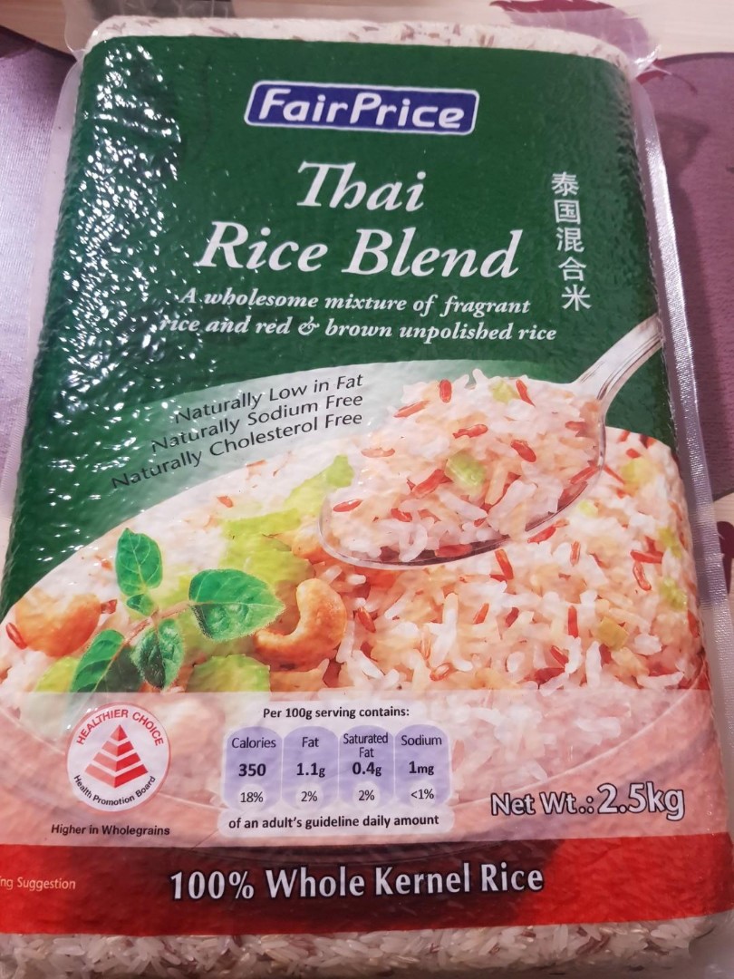 Ntuc thai rice blend 2.5kg, Food & Drinks, Local Eats on Carousell