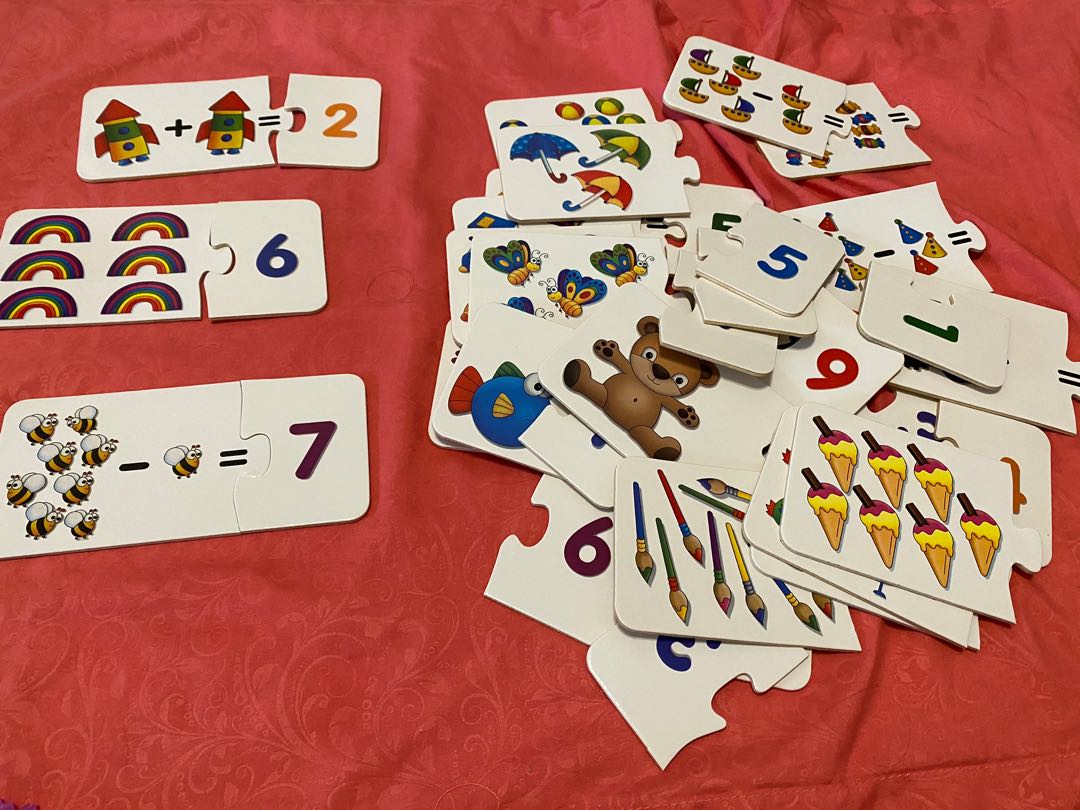 Numbers Puzzles, Hobbies & Toys, Toys & Games on Carousell