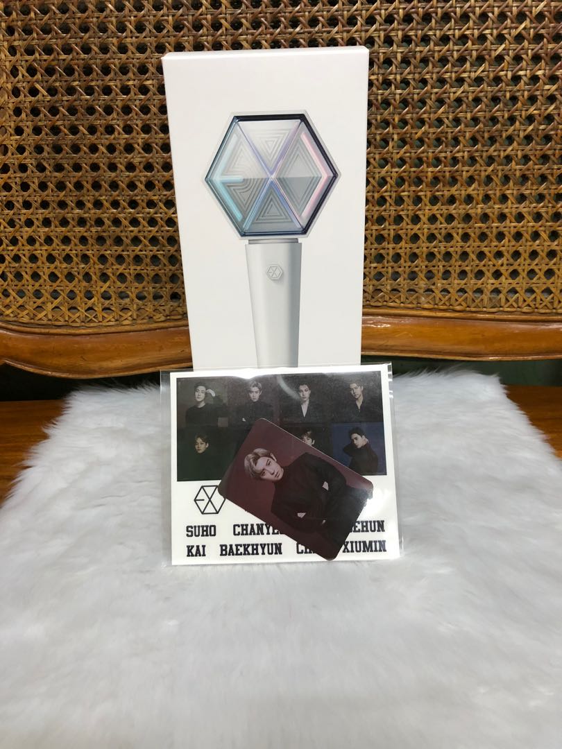 [ON-HAND] EXO Official light stick ver 3, Hobbies & Toys, Memorabilia ...