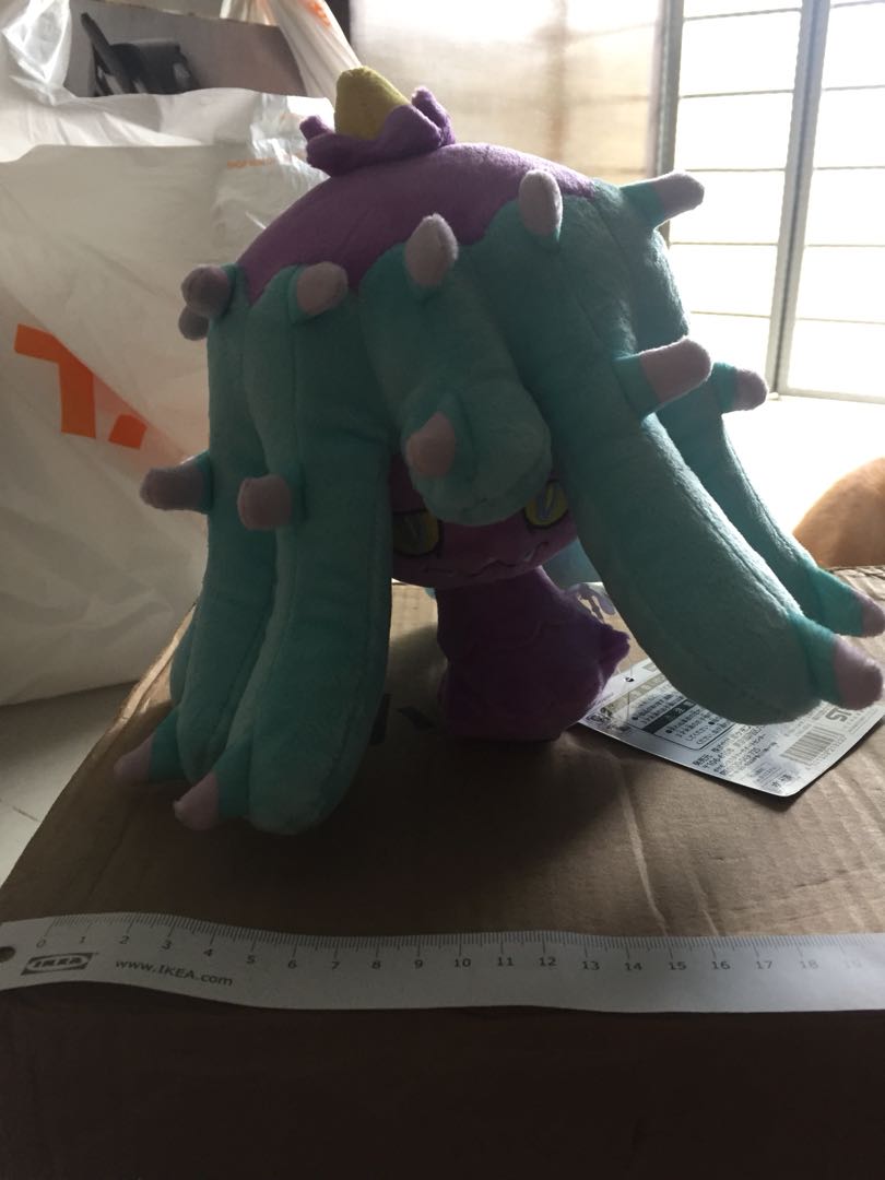 [Original from Japan] Mareanie Pokemon plushie, Hobbies & Toys, Toys ...