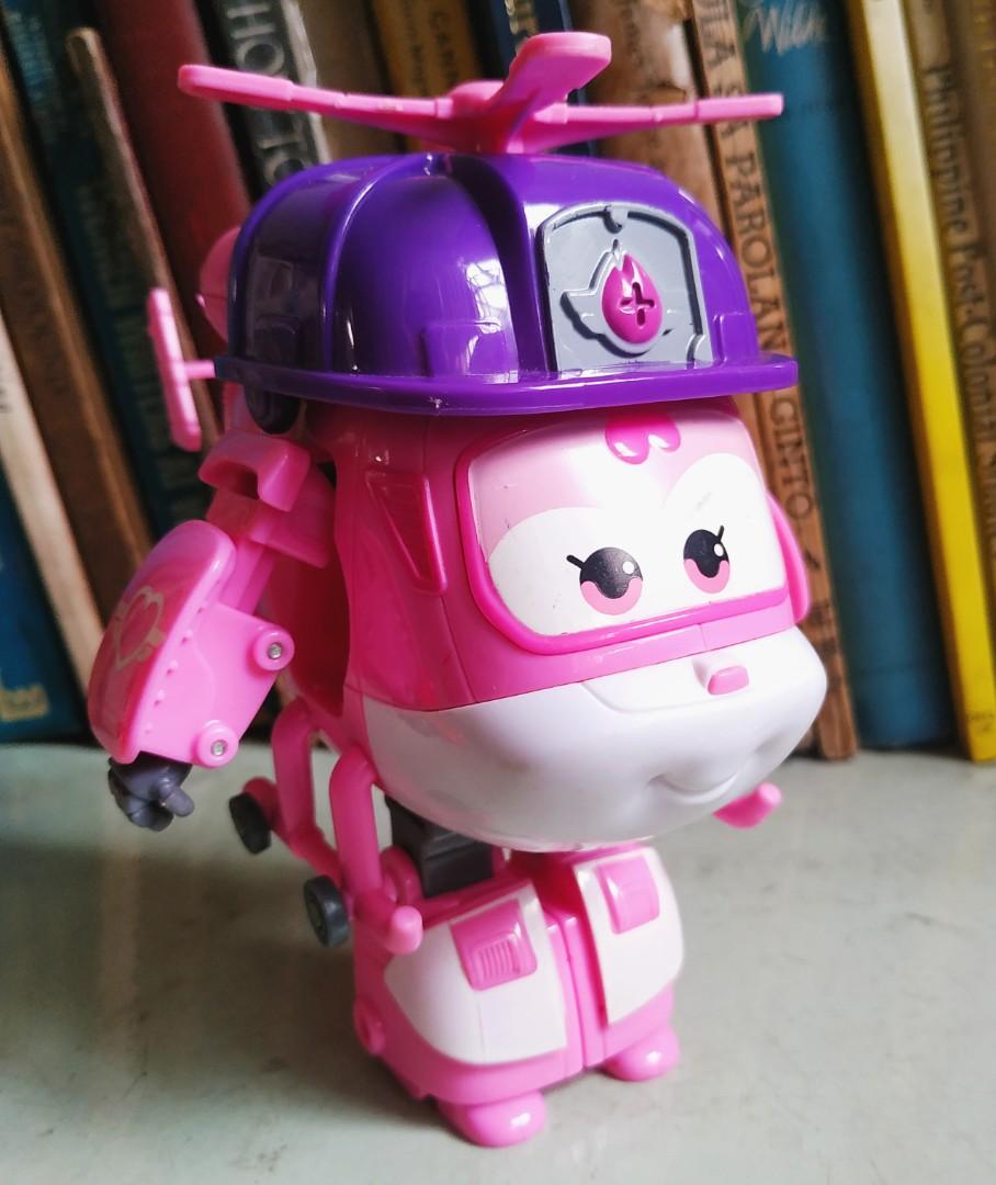 ORIGINAL Super Wings Transforming Dizzy (rescue version), Hobbies ...
