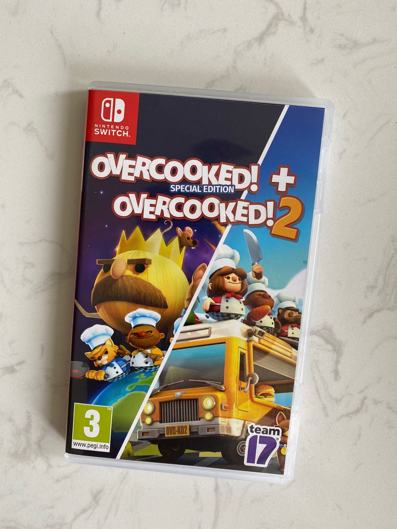 Overcook 1 + 2, Video Gaming, Video Games, Nintendo on Carousell