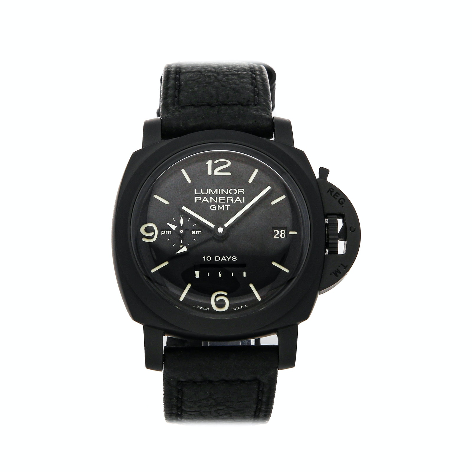 Panerai Luminor 1950 10-Days GMT Ceramica PAM 335, Luxury, Watches on ...
