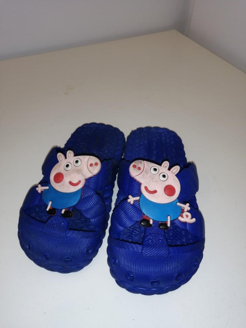 Peppa pig series, George flip flops, Babies & Kids, Babies & Kids ...