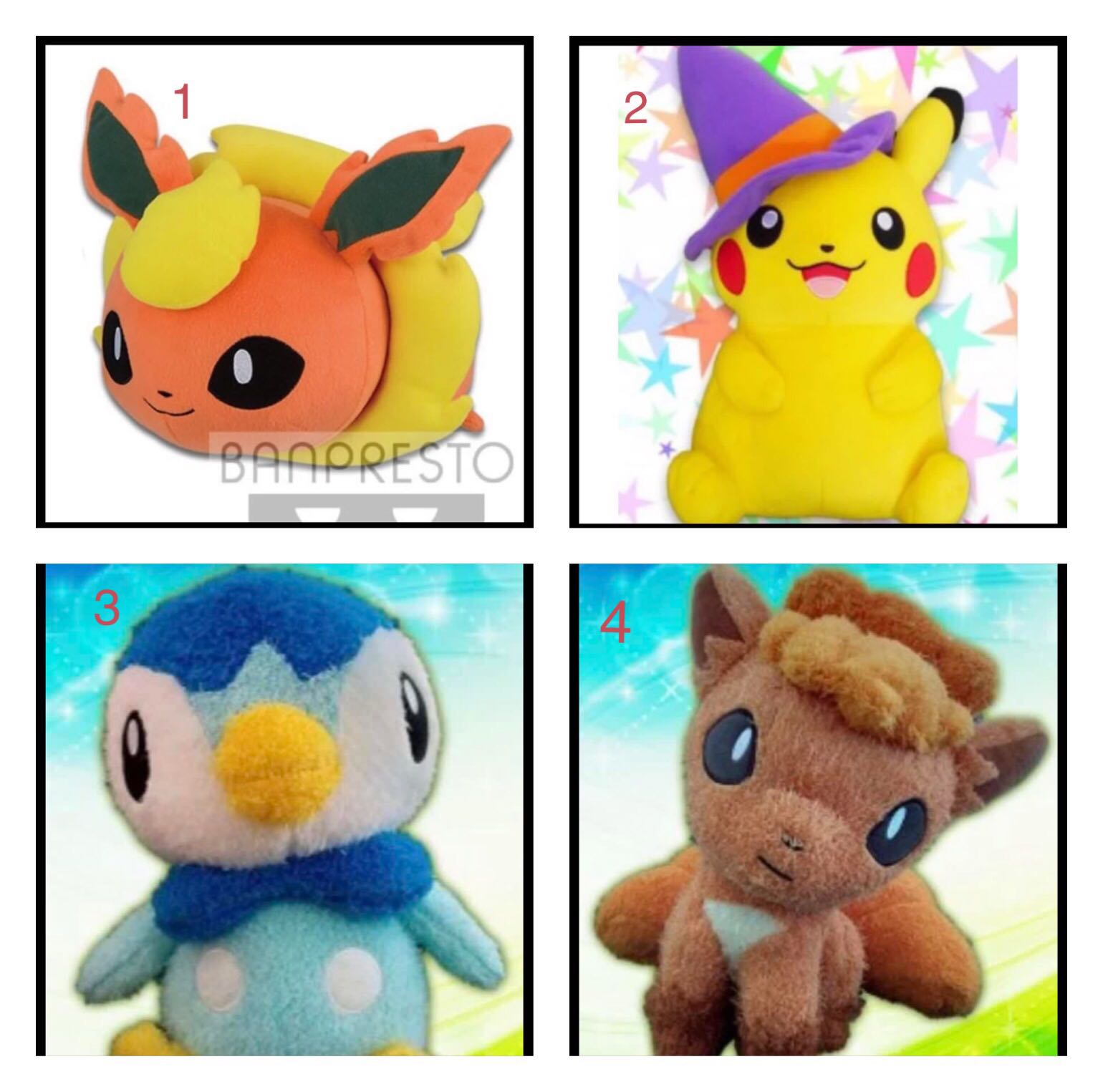 Pokemon Characters Merchandise (Prices in Description), Hobbies & Toys ...