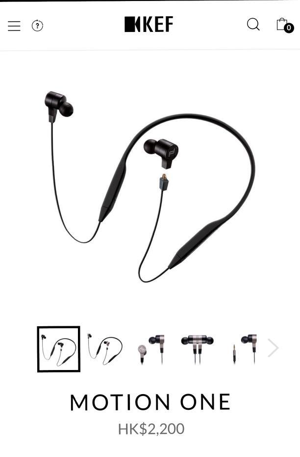 Porsche Design x KEF Motion One Wireless Earphone(Original: $2200!), 音響 ...