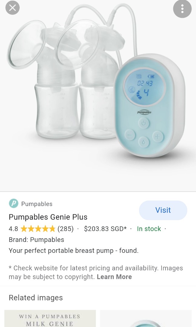 Pumpables Milk Genie, Babies & Kids, Nursing & Feeding, Breastfeeding & Bottle Feeding on Carousell