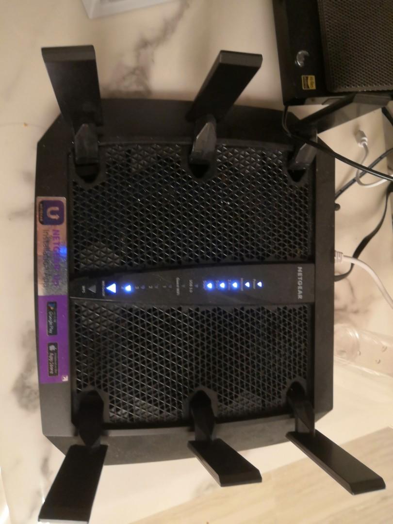 Netgear R8000p Merlin梅林 router, 電腦＆科技, 電腦周邊及配件, Wifi及上網相關產品 - Carousell