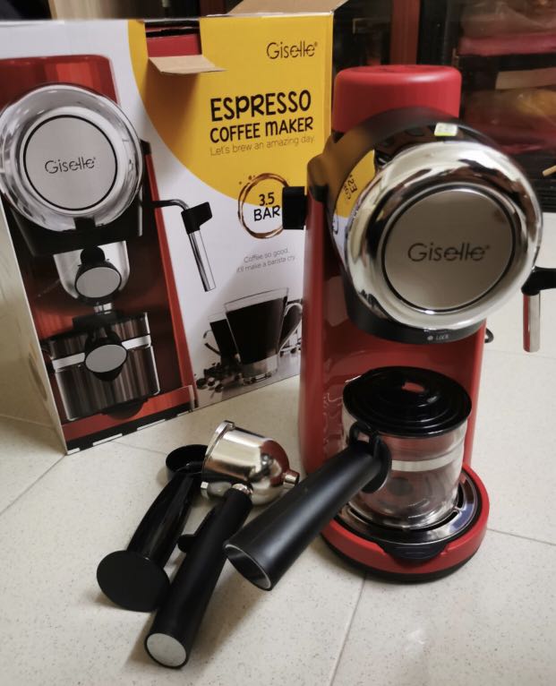 Ready Stock - Giselle Espresso Coffee Milk Bubble Maker Machine 800W ...