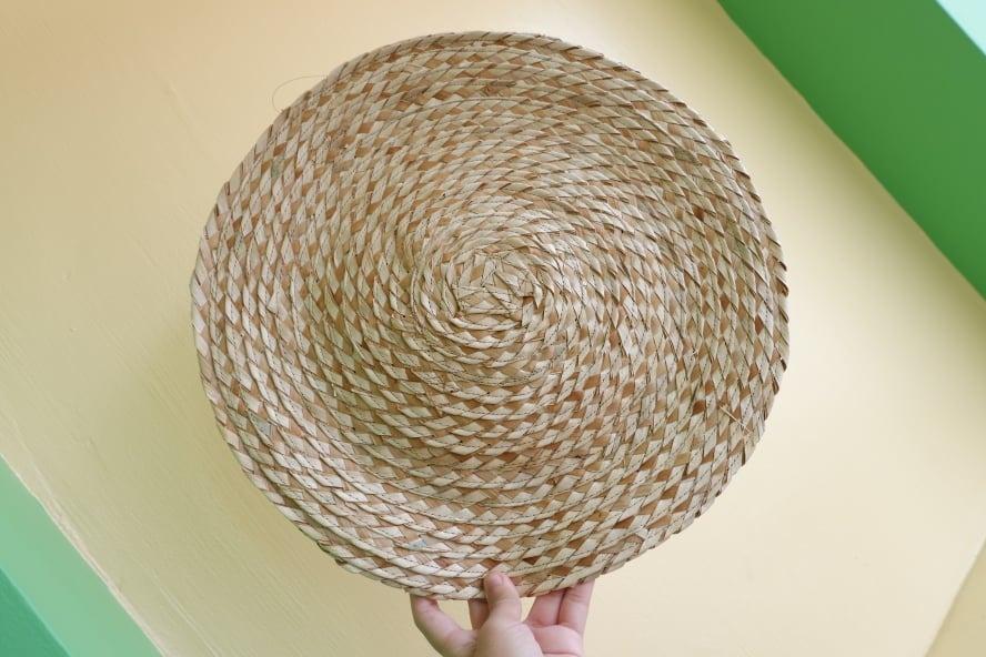 Round Buri Placemat, Hobbies & Toys, Stationary & Craft, Handmade Craft ...
