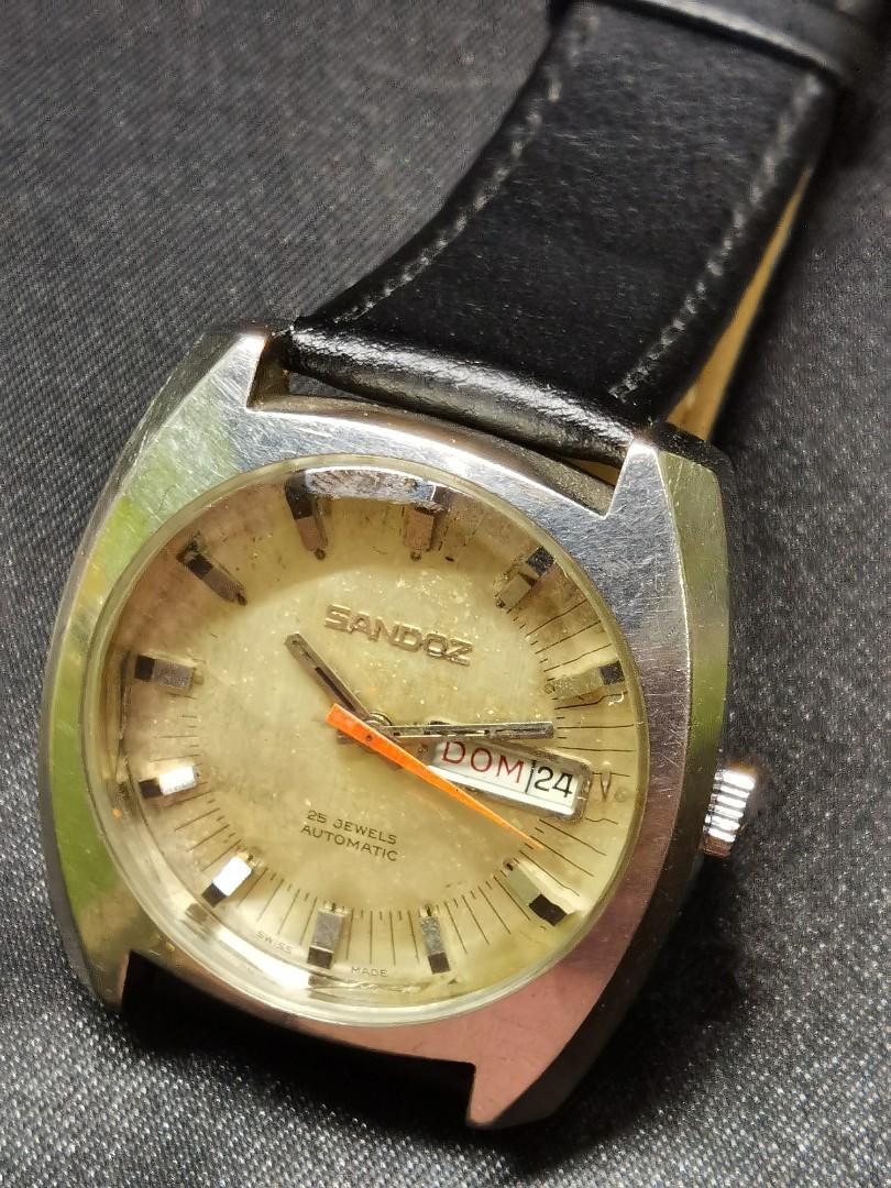 Sandoz Day Date, Men's Fashion, Watches & Accessories, Watches on Carousell
