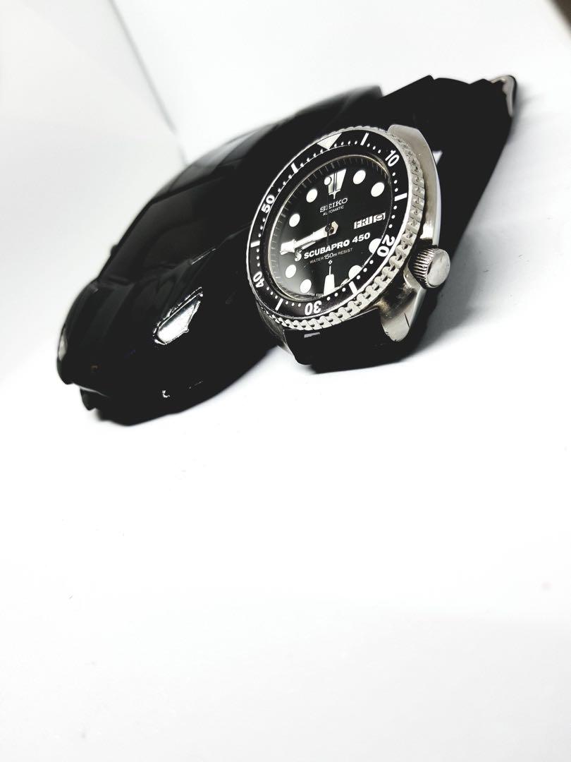 Seiko Scuba pro 450 “large turtle”, Men's Fashion, Watches ...