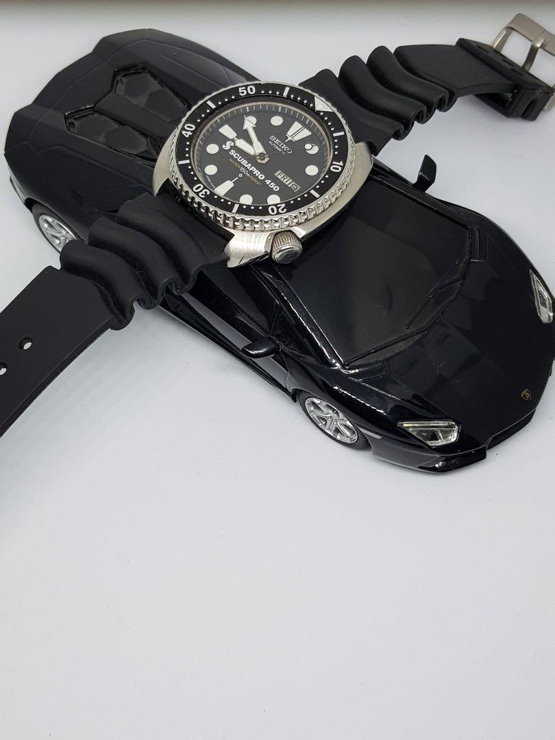Seiko Scuba pro 450 “large turtle”, Men's Fashion, Watches ...