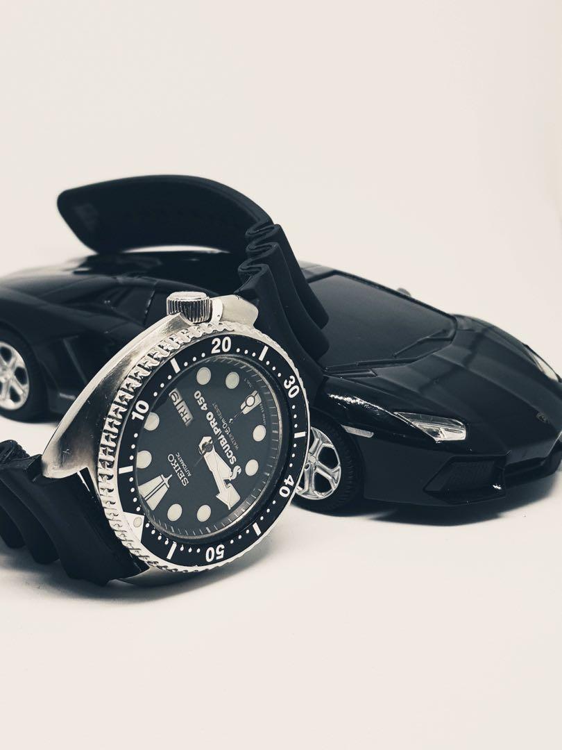 Seiko Scuba pro 450 “large turtle”, Men's Fashion, Watches ...