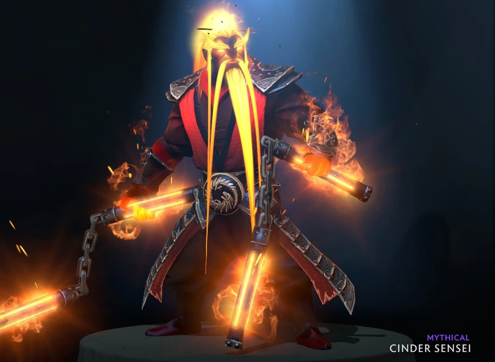 Selling dota 2 Cinder Sensei Ember Spirit, Video Gaming, Gaming ...