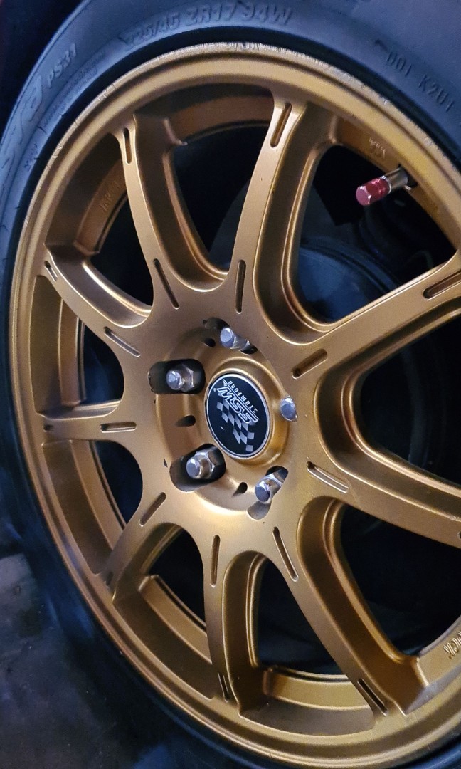 SSW Series Rim with tyre 17", Car Accessories, Tyres & Rims on Carousell