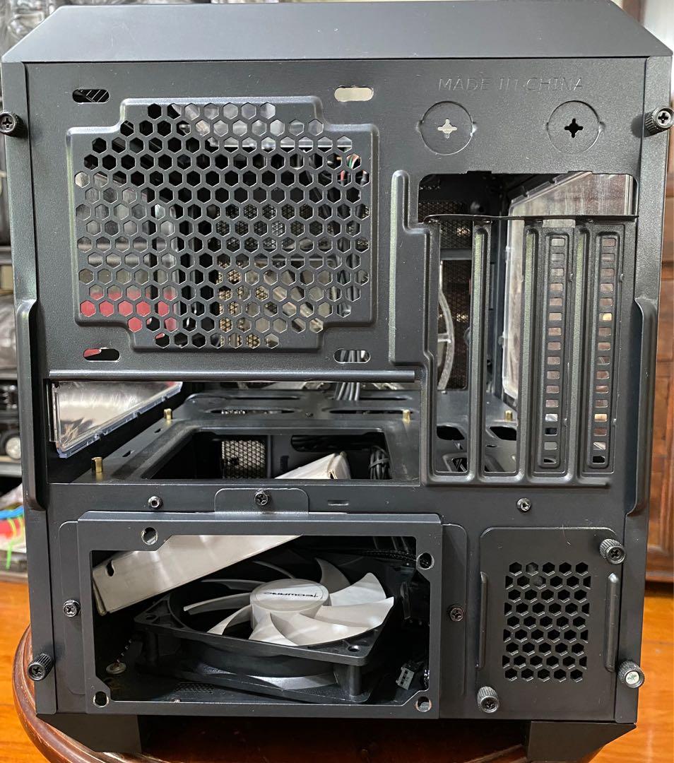 Tecware Quad Mini Cube Chassis PC Case Casing mATX mITX, Computers ...