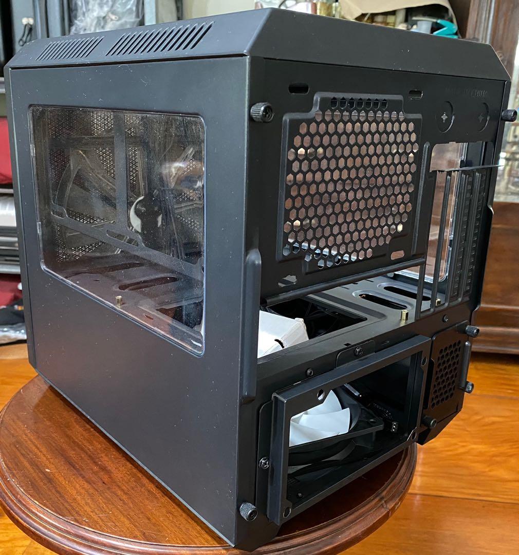 Tecware Quad Mini Cube Chassis PC Case Casing mATX mITX, Computers ...