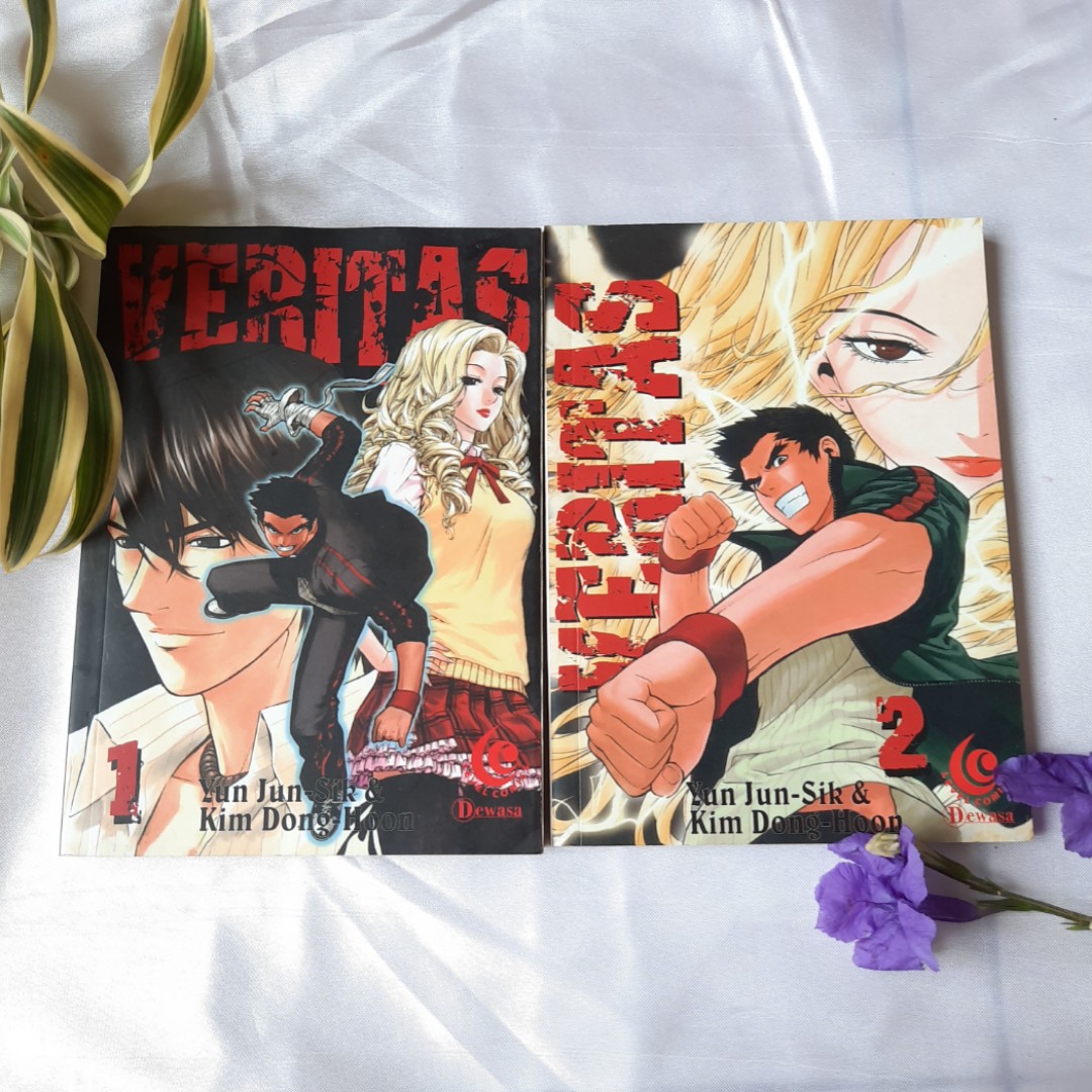 Veritas - Yun Jun Sik & Kim Dong Hoon ( 2 buku) Komik Korea / Action Manga, Buku & Alat Tulis ...