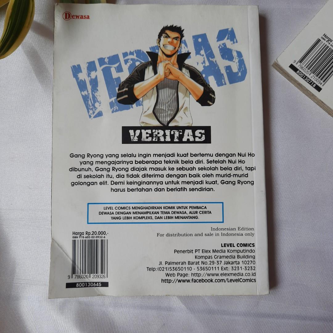 Veritas - Yun Jun Sik & Kim Dong Hoon ( 2 buku) Komik Korea / Action Manga, Buku & Alat Tulis ...