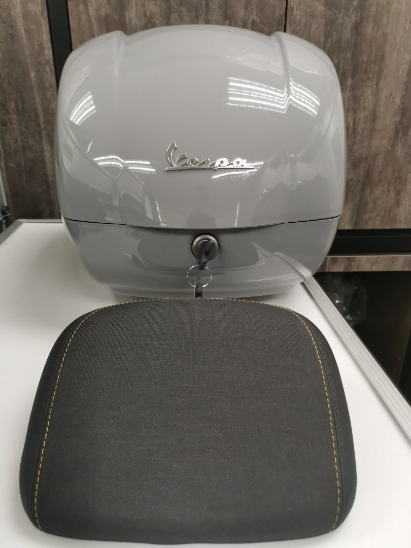 Vespa top box, Motorcycles, Motorcycle Accessories on Carousell