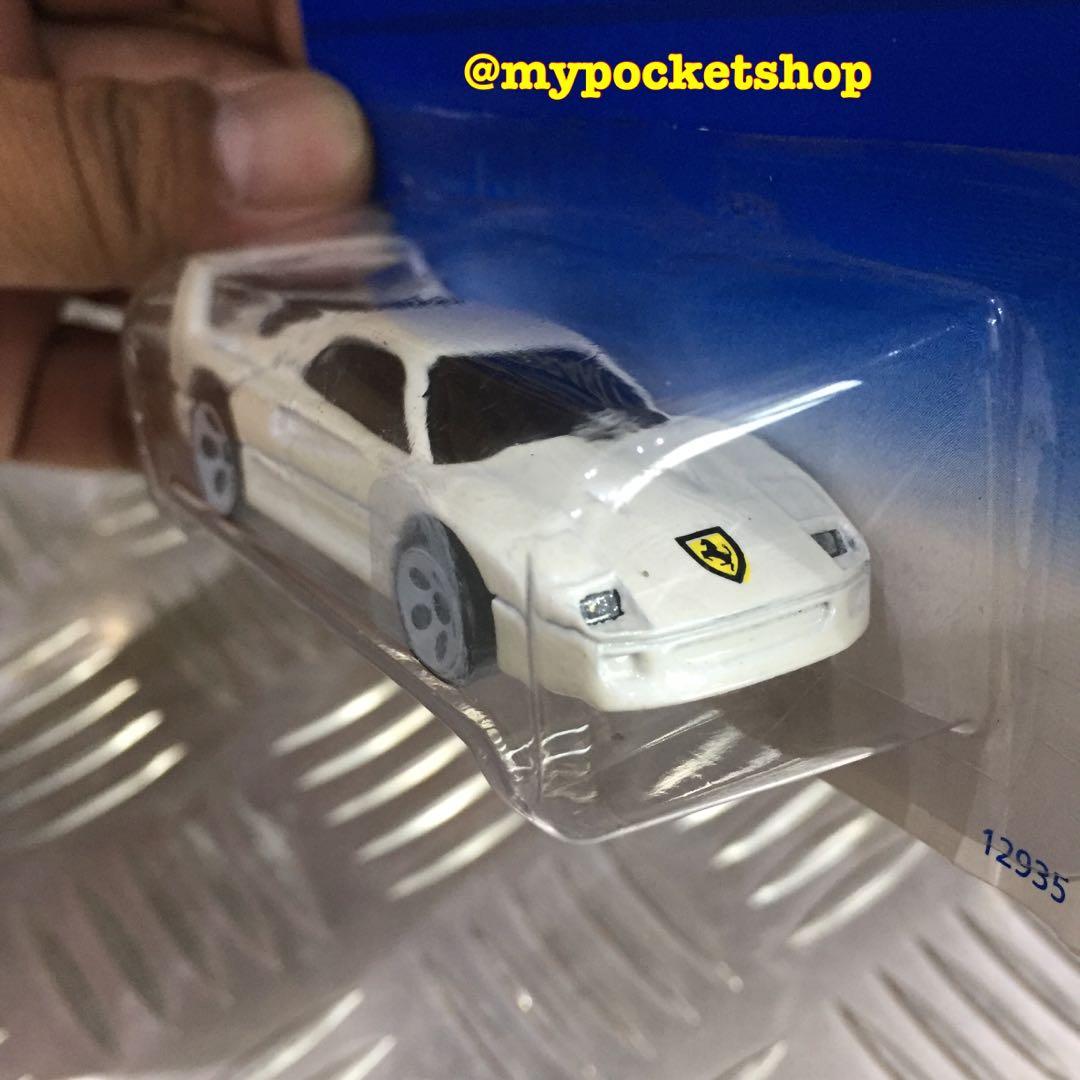 (RESERVED) Vintage Hot Wheels FERRARI F40 - White / 1996 Hotwheels ...