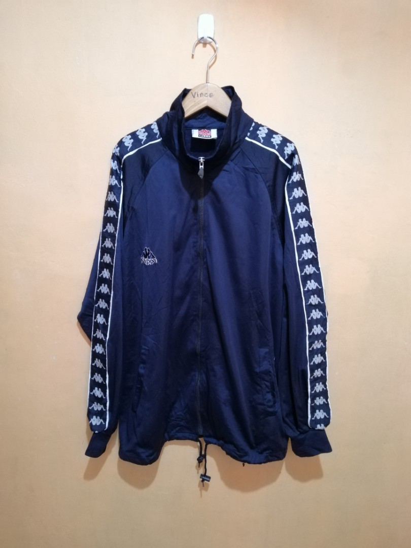 Vintage kappa side tape track jacket, Men's Fashion, Coats, Jackets and ...